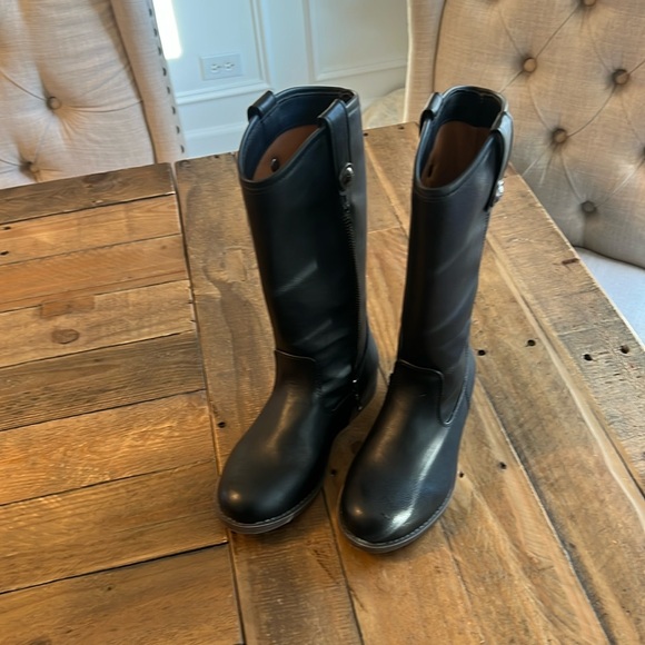 Frye | Shoes | Frye Melissa Leather Boots Little Girls Size 3 | Poshmark